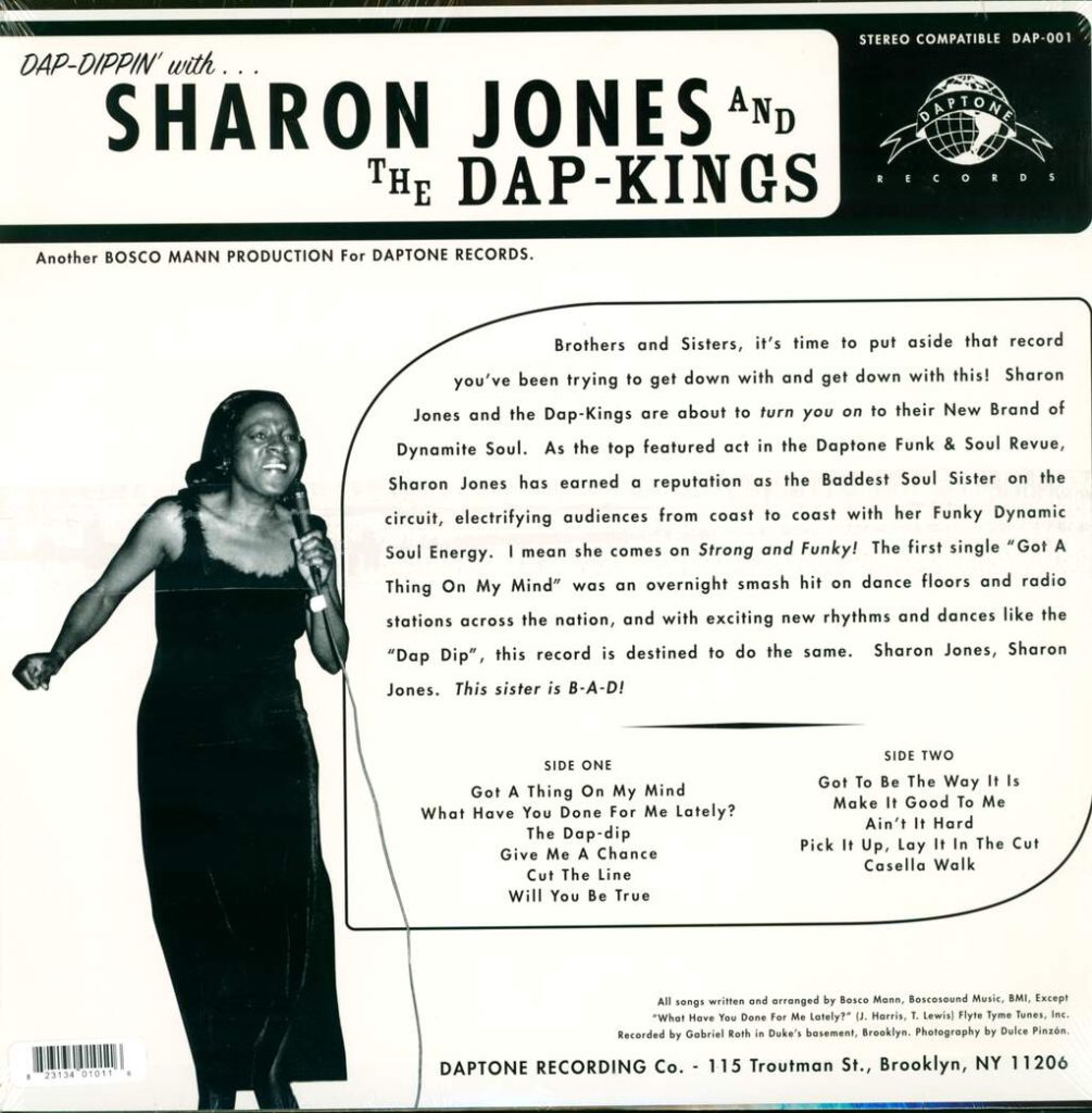 SHARON JONES & THE DAP KINGS – DAP DIPPIN’ – Octopus Discos