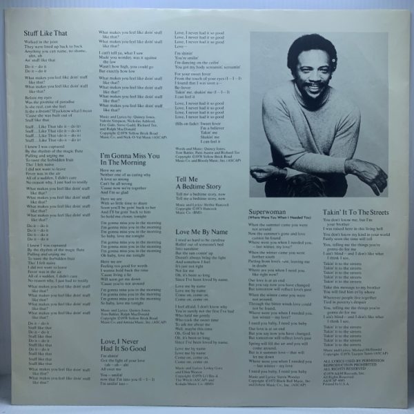 QUINCY JONES – SOUNDS… AND STUFF LIKE THAT!! – Octopus Discos